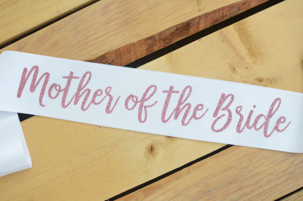 Mother of the Bride Sash - Twisted Hangers