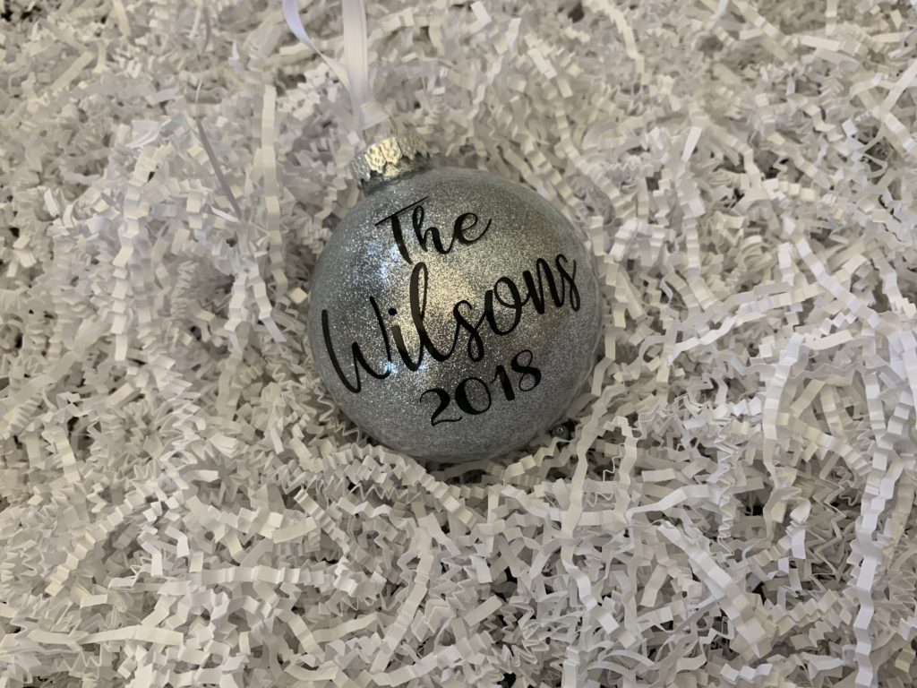 Last Name Ornament - Twisted Hangers
